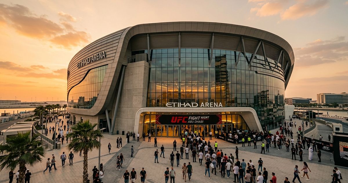 UFC Fight Night Abu Dhabi to return to Yas Island in July…